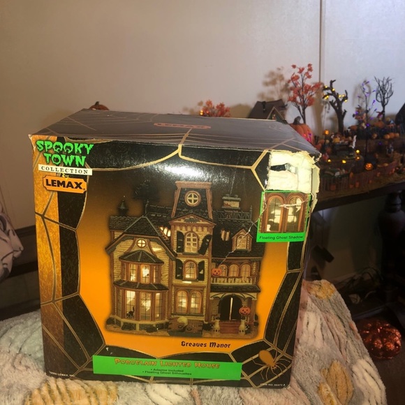 Holiday | Lemax Spooky Town Greaves Manor | Poshmark